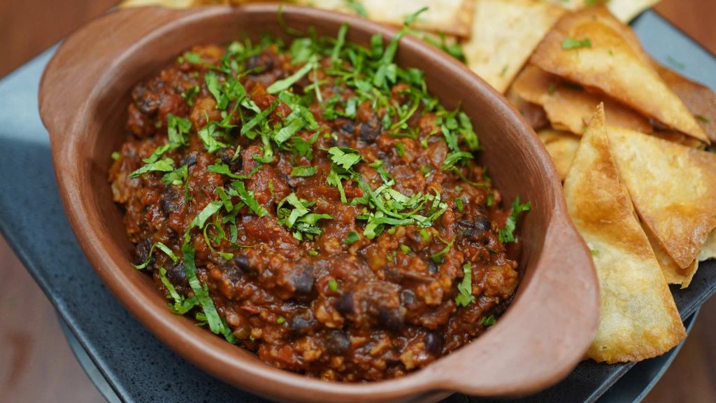 Chilli con carne vegetal – Sabor USA Chile