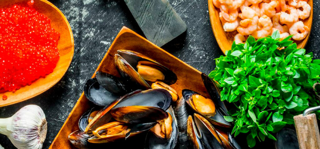Mariscos, un festín del mar. – Sabor USA Chile